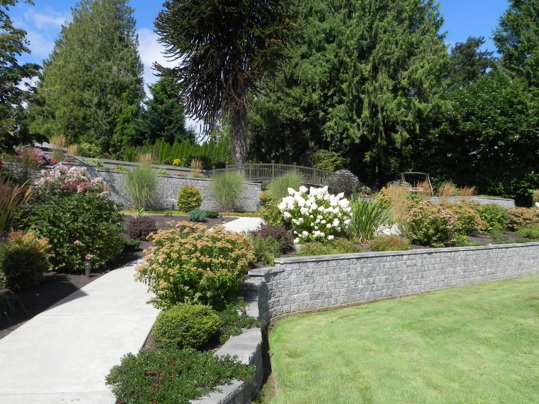 Lake Steven landscape design after | Sublime Garden Design | Landscape ...