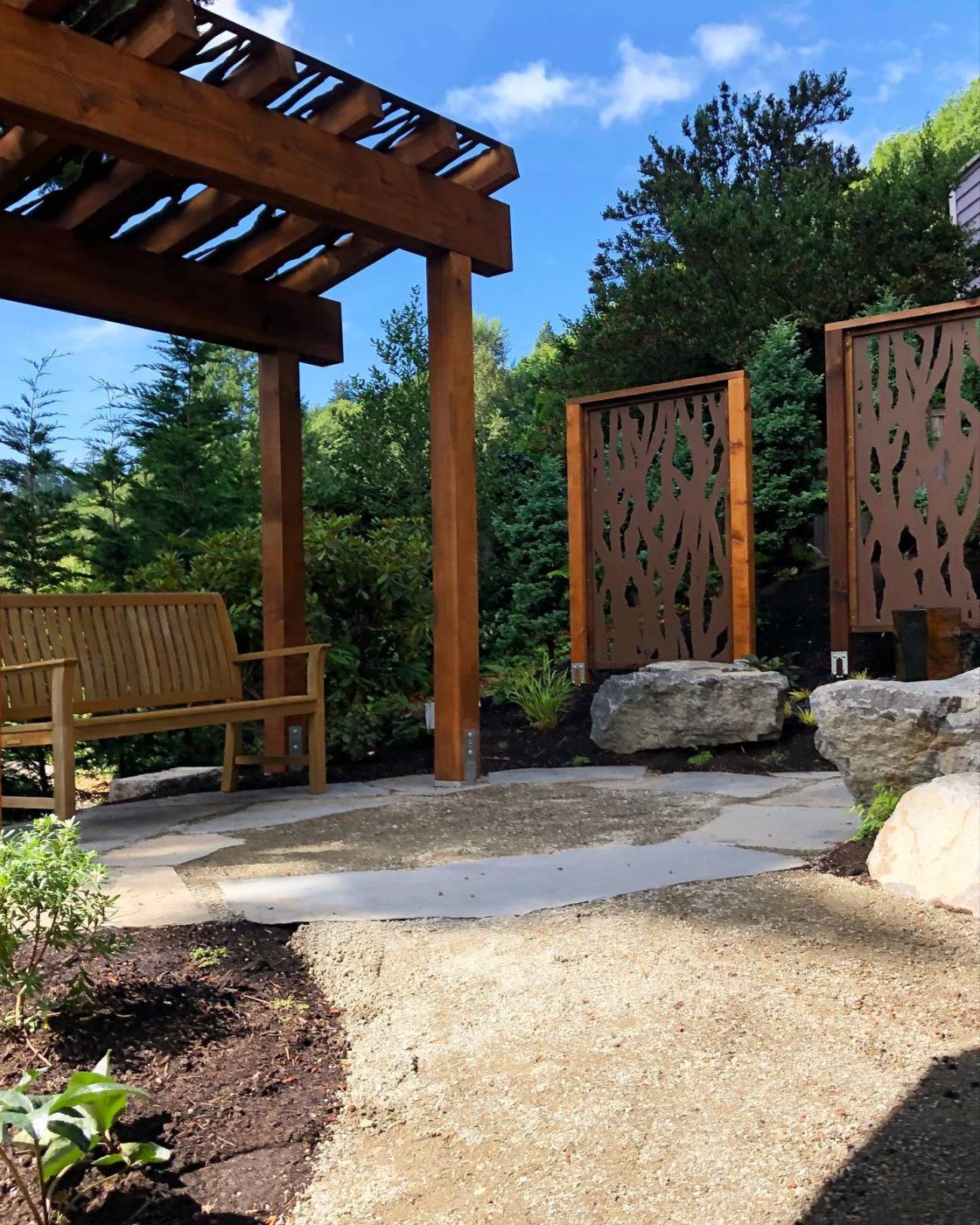 Parasoleil-Arbor-and-Screens | Sublime Garden Design | Landscape Design ...